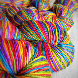 Rainbow Yarn | Happy-go-knitty